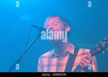 Kevin Devine in concert at Le Poisson Rouge in New York Stock Photo - Alamy