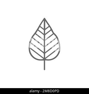 Leaf icons, common graphic resources, vector illustrations Stock Vector ...