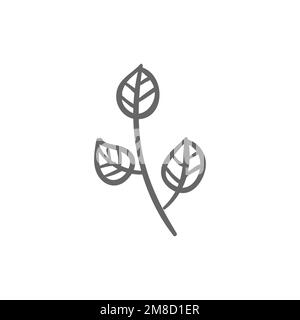 Leaf icons, common graphic resources, vector illustrations Stock Vector ...