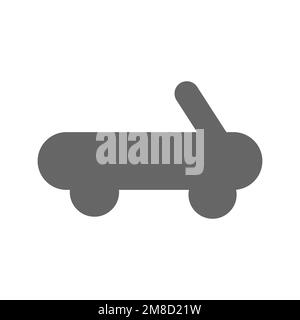 Convertible icon, common graphic resources, vector illustration Stock ...