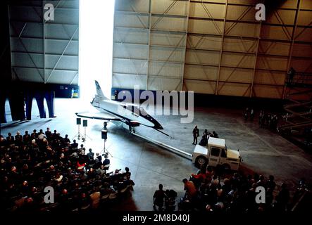 X-31 Enhanced Fighter Maneuverability Aircraft in Flight Stock Photo ...