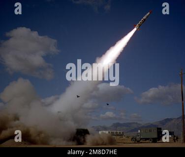 An Army tactical missile system (TACMS) missile is fired from a ...