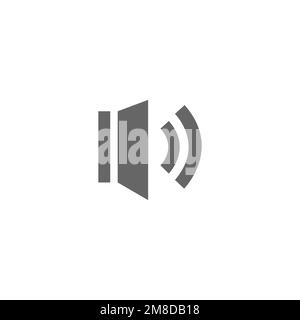 Volume icon, common graphic resources, vector illustration Stock Vector ...