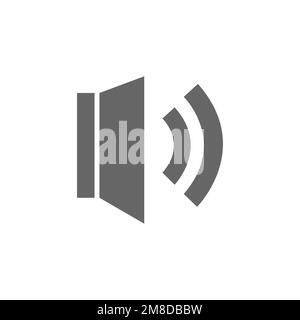 Volume icon, common graphic resources, vector illustration Stock Vector ...