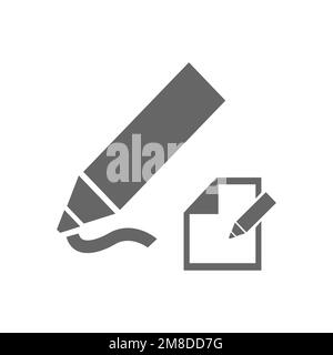 Edit icons, common graphic resources, vector illustrations Stock Vector ...