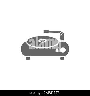 CD player icon, common graphics resources, vector illustrations Stock ...