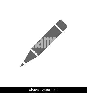 Pencil icon, graphic resource template, vector illustration Stock ...