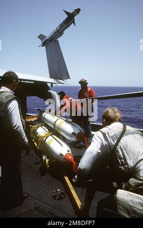 Cluster of bombs mounted under the wing of a fighter aircraft Stock ...