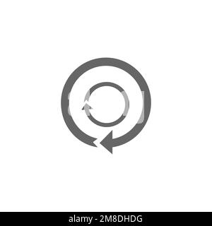 Rotation arrow icon, common graphic resources, vector illustration ...
