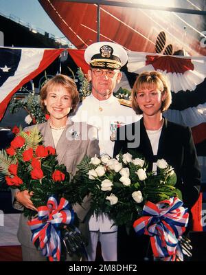 US Navy Ship Sponsor, Mrs. Jane Lewis Sale Henley, descendant of ...
