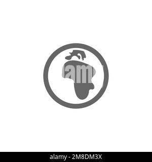 World map icons, common graphic resources, vector illustrations Stock ...