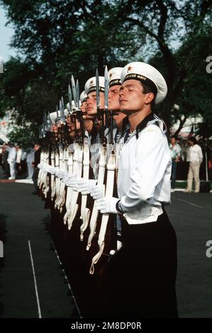 Admiral Charles R. Larson, left, Commander in CHIEF, US Pacific Fleet ...