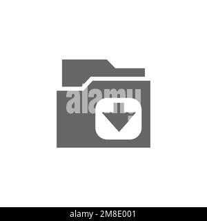 Download folder icons, common graphic resources, vector illustrations ...