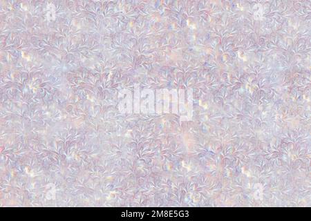 Vintage floral holographic vector pattern remix from artwork by William ...