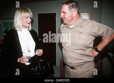 Vice Adm. Stanley R. Arthur, commander, Seventh Fleet, and commander, U ...