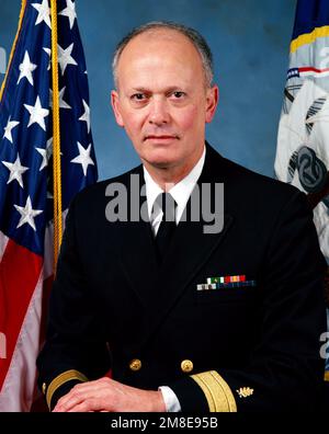RDML (lower half) John R. Dalrymple, Commander, South Atlantic Force ...