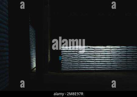 World Food Program (WFP) grain warehouse in Adama, 01/12/2023 Stock ...