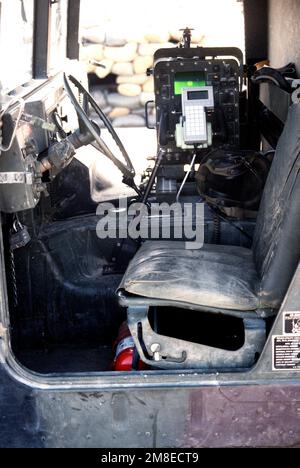 View of an M998 High-Mobility Multipurpose Wheeled Vehicle (HMMWV ...