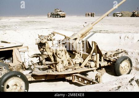 Two LAV-AT light armored anti-tank vehicles from the 1ST Light Armored ...