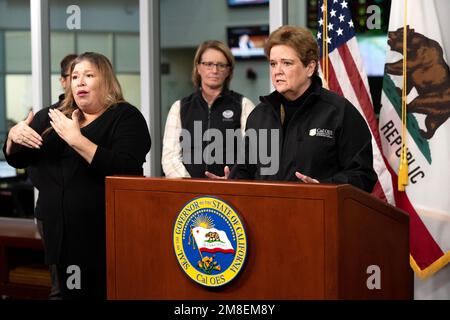 Rancho Cordova, CA, USA. 13th Jan, 2023. Caltrans Chief Deputy Director ...