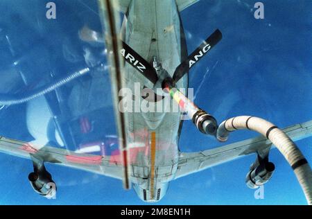A view of F-14A Tomcat aircraft from Fighter Squadrons 33 (VF-33) and ...