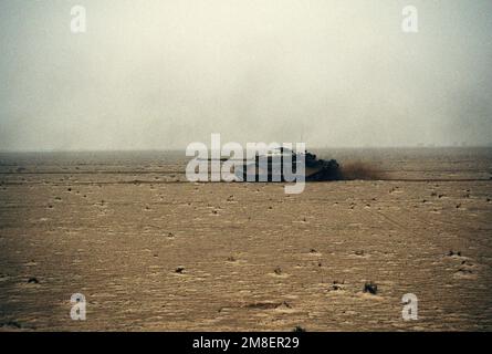Royal Army, "Challenger" tank during NATO exercises in Germany Stock ...