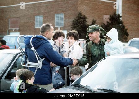 A member of the 10th Special Forces Group (Airborne) is reunited with ...