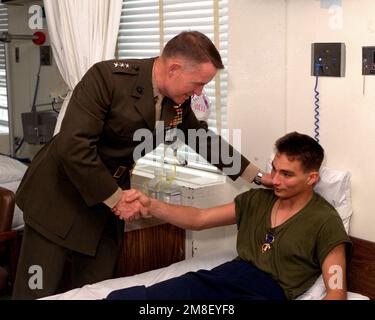 LT. GEN. Carl E. Mundy, deputy commander, Fleet Marine Force Atlantic ...