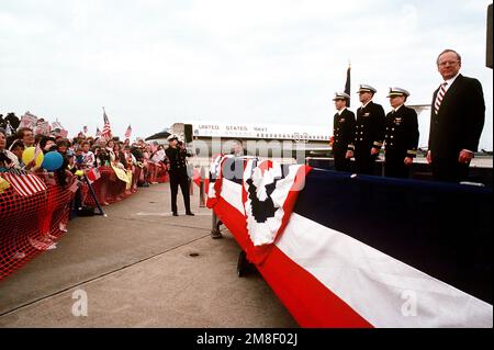 LT. Robert Wetzel, left, LT. Lawrence Slade, second from left, and LT ...
