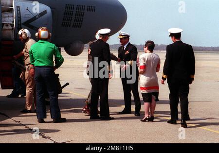 Vice Adm. James K. Ready, Commander, Naval Air Force Atlantic, and Adm ...