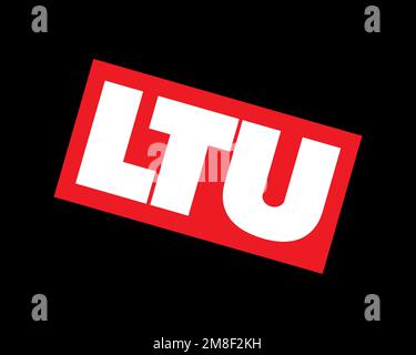 LTU Austria, Logo, Black background Stock Photo - Alamy