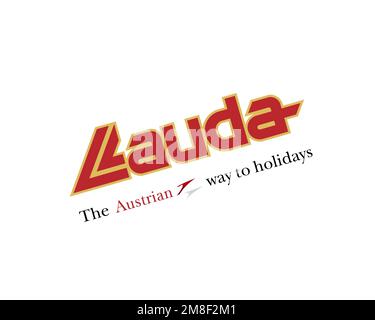 Lauda Air, Logo, White background Stock Photo - Alamy
