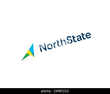 North State Communications, rotated logo, white background B Stock ...