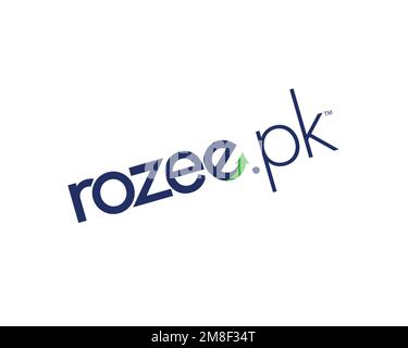 Rozee. pk, Logo, White background Stock Photo - Alamy