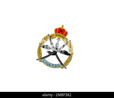 Royal Air Force of Oman, Rotated Logo, White Background Stock Photo - Alamy