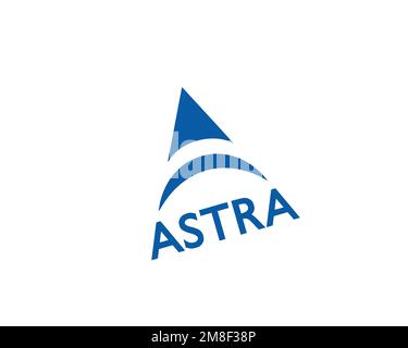 SES Astra, Logo, White background Stock Photo - Alamy