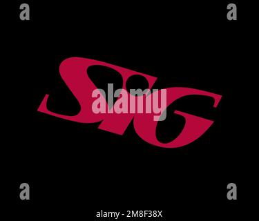 SIG plc, Logo, Black background Stock Photo - Alamy