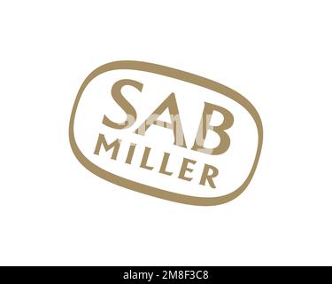 SABMiller, rotated logo, white background Stock Photo - Alamy