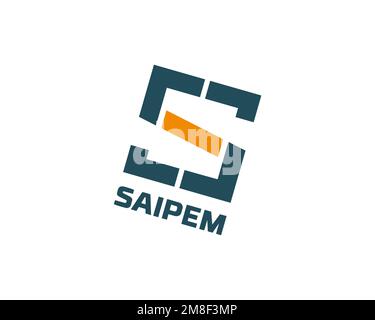 Saipem, Logo, White background Stock Photo - Alamy