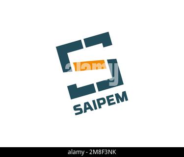 Saipem, Logo, White background Stock Photo - Alamy