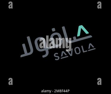 Savola Group, Logo, Black background Stock Photo - Alamy