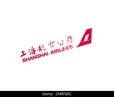 Shanghai Airline, Logo, White background Stock Photo - Alamy