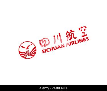 Sichuan Airline, Logo, White background Stock Photo - Alamy