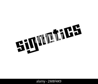 Signetics, Logo, White background Stock Photo - Alamy