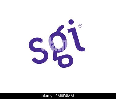 Silicon Graphics, Logo, White background Stock Photo - Alamy