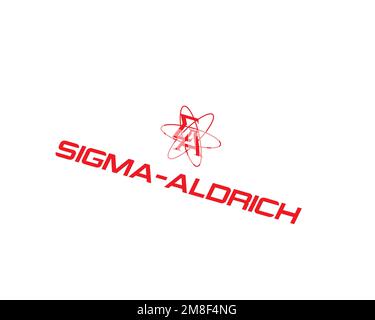Sigma Aldrich, rotated logo, white background Stock Photo - Alamy