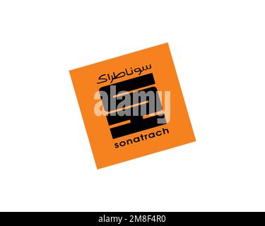 Sonatrach, Logo, White background Stock Photo - Alamy