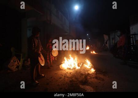 Bhogi Pandigai (festival) is celebrated widely in Tamil Nadu, Andhra ...