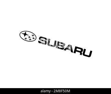Subaru, Logo, White background Stock Photo - Alamy