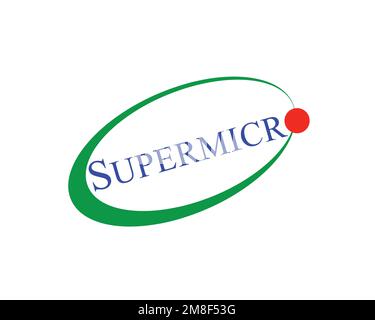 Supermicro, Logo, White background Stock Photo - Alamy